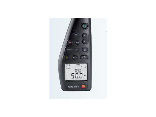 SONOMETER | Testo 816 | Kontakt CLEANAIR ENGINEERING EUROPE